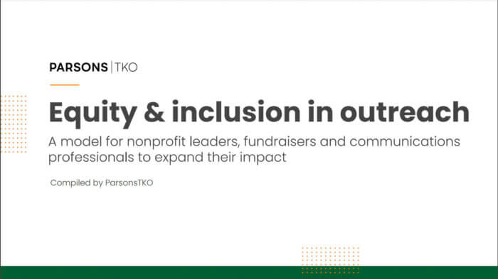 A Model for Equity & Inclusion in Outreach Download - PTKO